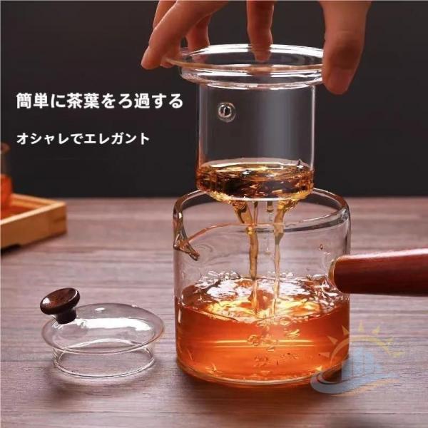 ??【ご注意！】2日以内に発送します。日本への発送には約10日かかります。??【透明・見た目が美しい！】透明なガラスなので、お茶と茶葉の美しい色合いをよく感じることが可能です。香りや味ではなく、よりスッキリ、シャープな雰囲気を醸し出し、優雅...