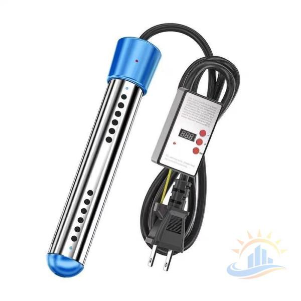 高速暖房 110V 1500Wの電力で5ガロンの水を数分で暖めることができます。ヒーターを挿入する前に、ヒーターが完全に水に浸っていることを確認してから、使いやすい電源を接続してください。安全で便利 湯沸しヒーターには自動シャットダウン機能...