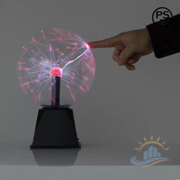 プラズマボール　サンダーボール 科学おもちゃ 放電球 科学　インテリア　誕生日　プレゼント　ギフト　子ども　男の子　女の子　小学生　楽しい　声音コントロール