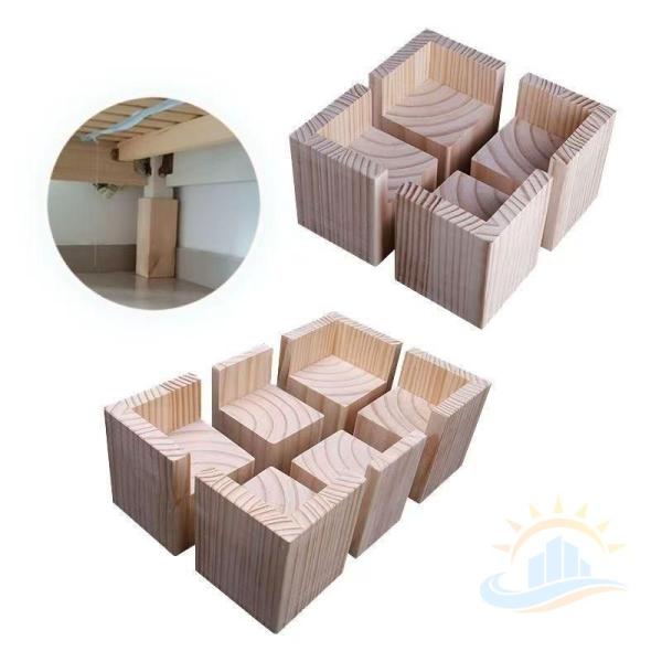 ベッド、ソファ、テーブル、ドレッサー、ベビーベッドなどの家具の高さを上げることができます。家具の高さを上げるので、防湿効果があります。さまざまなサイズからお選びいただけます。ご注意:購入する前に家具のサイズを確認する必要があります。 サイズ...