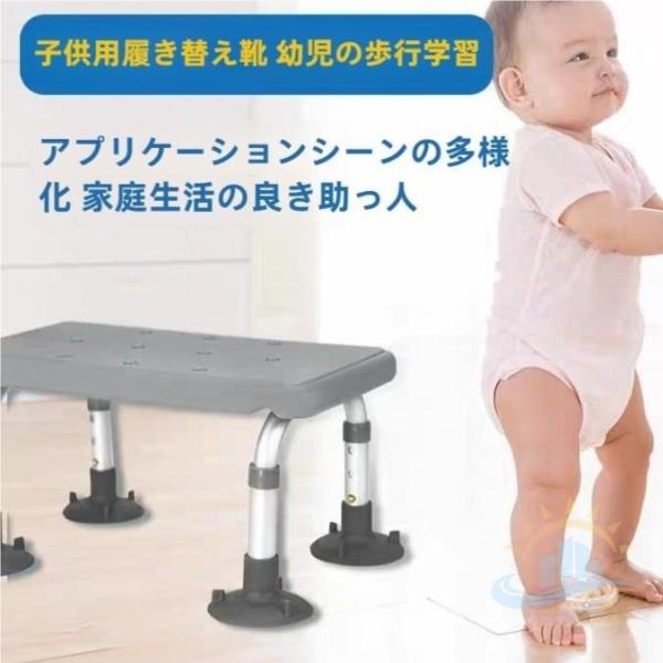 【材質】アルミニウム、：軽くて錆びない。ポリエチレン：無添加材料は普通の材料よりも環境に優しく、健康的である。【背もたれなしタイプ】背もたれなしタイプは洗いやすく、持ち運びが便利で、座面の高さを3段階に調整でき、必要に応じて使用することがで...