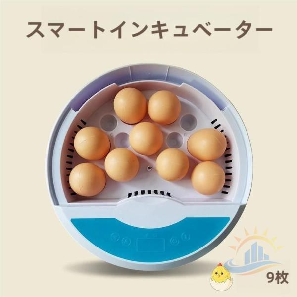 〇LEDで効率的な自動孵化機能。一定の温度で保温する機能と自動機能があります。　自宅で卵を孵化させることが可能！小型孵卵器で皆さんおなじみ人工孵化初心者でも使いやすい仕様です。〇便利な検卵LEDライト　全体的を照らす照卵ライト搭載で、孵化の...