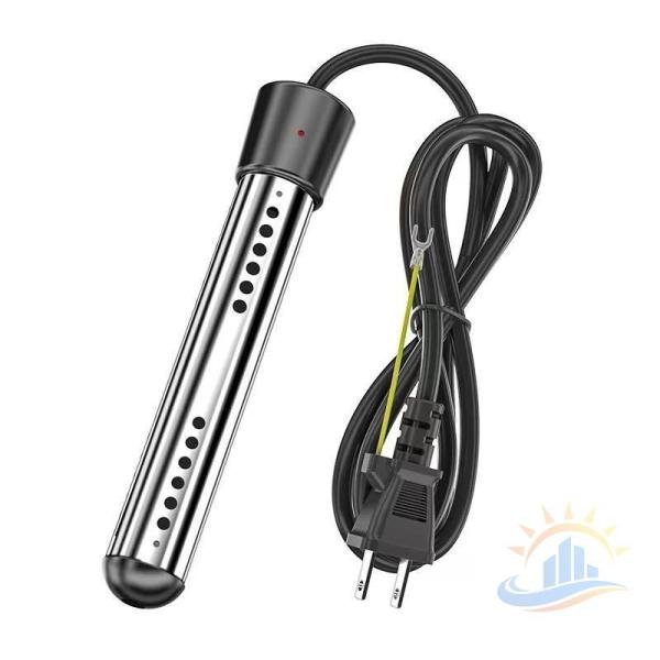プールヒーター 電気給湯器 100V 1500W 70°自動電源オフ浸漬給湯器 電線1.5M お風呂 家庭 アウトドア 学校に適しています 投げ込み