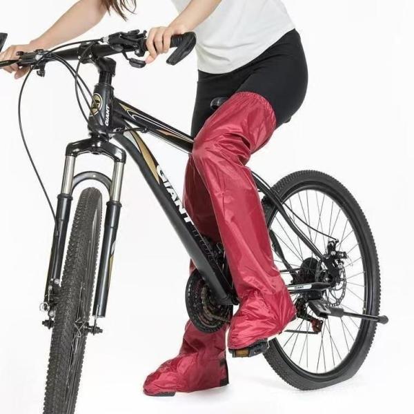 レッグカバー 雨用 自転車 レディース メンズ レインレッグカバー  雨具 撥水 防水 雨よけ フットカバー 足カバー 足首カバー バイク 防水レッグカバー 自転車 雨用 梅雨品番：tianle02カラー：ブラック、レッドサイズ： L XL...