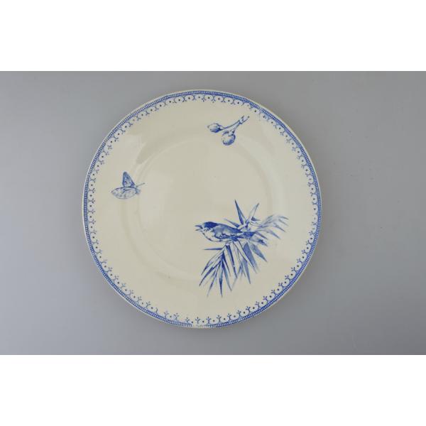 オランダ、マーストリヒトで産まれたPetrus Regout（ペトルス・レグー）は1836年に開窯し、1958年にソシエテ・セラミックと合併するまで、オランダやアジア向けの大衆食器として製造販売されていました。銅板転写を用いたプリントになり...