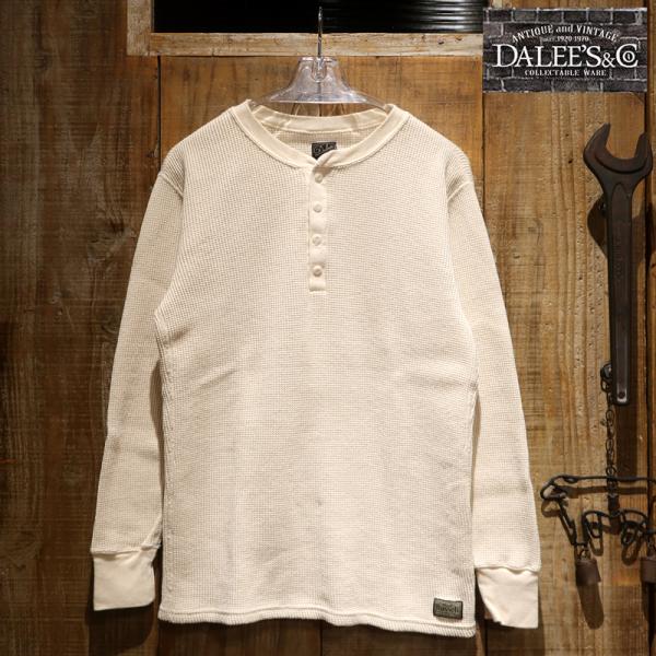 ＜一枚でも着られるサーマルは貴重です＞</strong></font><BR>デラックスウエアの兄弟ブランド、ダリーズの“2230HT”は、1930年代のヘンリーネックシャツをベースに、和歌山にて製造した...