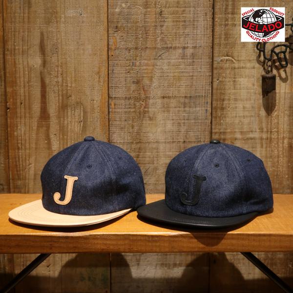＜デニム×レザーの大人ベースボールキャップ＞ジェラードがレザーハットブランドであるBRUNEL＆Co. HATMAKERSに製作を依頼した「B.B. CAP」。ジェラードのラストリゾートデニム「白タグ」生地をベースに、ナチュラルはホースハイ...