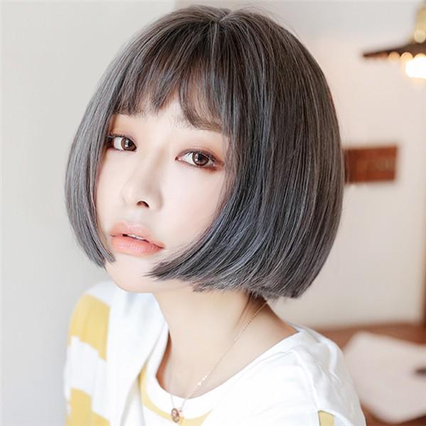 ■商品名：フルウィッグ ボブ ショート ウィッグ レディース ショート ウィッグ グレー 4カラー 超自然 ファッション 耐熱ウィッグ 原宿系 小顔 ウィッグ dp015x2x2zb■セット内容：ウイッグ/ヘアネット【※こちらの商品は、個人...