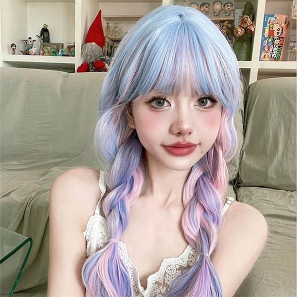 [ セット内容 ]ウィッグ/ヘアネット【※こちらの商品は、個人差等ございますので、商品ご到着後、お客様ご自身より手くしやカット等多少の調節が必要な場合もございます。】「記載のないアクセサリー　小物等は付属しません」[ カラー ]写真をご参照...