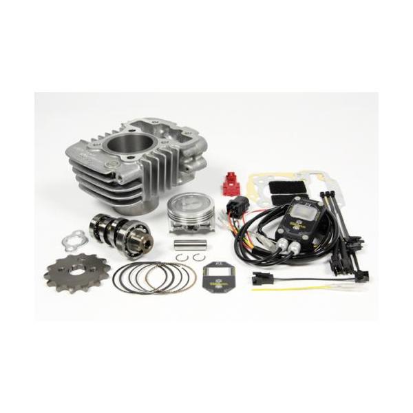 TAKEGAWA スーパーカブ50(AA04)  ハイパーSステージボアアップキット81ccSステージボアアップキットはノーマルシリンダーヘッドをそのまま使用し、シリンダー、ピストンを交換するだけで、81ccにすることが出来ます。ハイパーS...