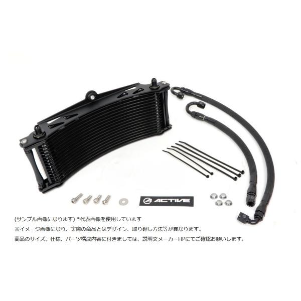 ACTIVE ゼファー400/X/ゼファー750 オイルクーラーキット ラウンド #6 9-13R ブラック仕様メーカー品番　AC14037913B適合車種ZEPHYR750 1991-2006ZEPHYR750RS 1991-2006ZR...