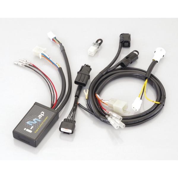 KITACO I-MAPカプラーオンSET ジョグ/-DX/-ZR(SA58J) 燃料噴射量を補正するFIコントローラーです。キタコ製パーツの組み合わせに対応する複数の最適マップをインストール済みで、ユーザーはI-MAPを取り付けた後、スイ...