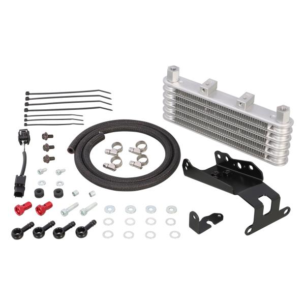 KITACO モンキー125(JB03) スーパーオイルクーラー55段コア・フレーム下部マウント○5段コアコンデンサー○コンデンサー内オイル容量：150cc○オイルライン取出し：キタコ製クラッチカバーKIT〇ステー：スチール製/ブラック塗装...