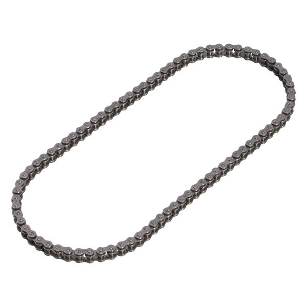 KITACO 軽量強化カムチェーン(EK25HS/84L) CD90等高強度を保証するチェーンプレートと耐摩耗と高精度のソリッドブッシュ、ピンは高強度を確保しながらピン径を細くし、クロマイジング処理（耐摩耗性・耐焼き付き性・耐食性等）を施し...