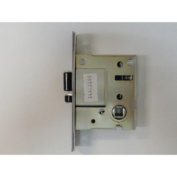 GOAL社のレバーハンドル消音錠LYSタイプの扉の中に入っているケースのみの販売です。　※レバーハンドルはついておりません。フロント記号 LYSフロントサイズ130ミリ×25ミリ　ビスピッチ110ミリBS(バックセット)　51ミリ☆特殊なラ...