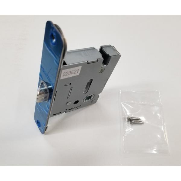 MURAKOSH（ムラコシ）製のレバーハンドル錠の扉の中に入っているケースのみの販売です。　フロントはＲフロント加工です。ラッチ部分が、130ミリの中心にきます。ラッチ部分が中心でない場合は、旧タイプの商品となり廃盤品となります。※ステンレ...