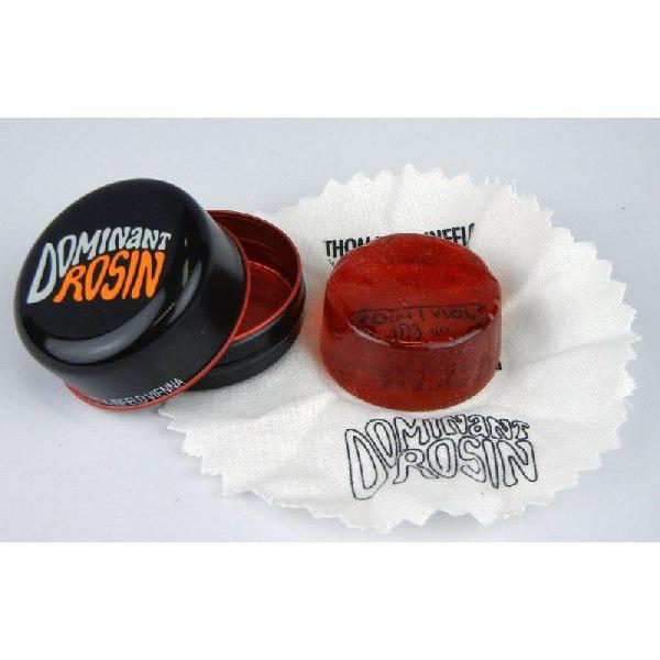 オーストラリア製の松脂です。ドミナント弦に適した松脂として作られており、正確な摩擦を得るように最適な状態に調合された松脂で、透明度が高く軽やかな付け心地です。サイズは約45mmです。