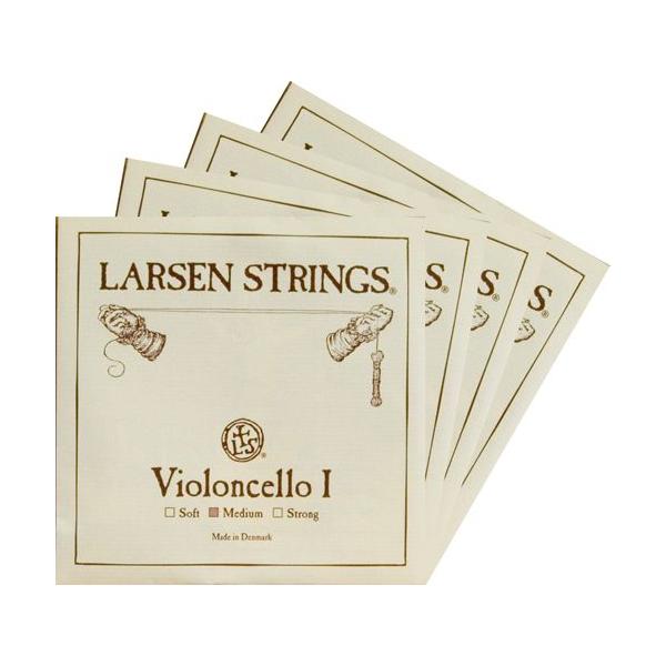 デンマーク製。チェリストの間で人気の高い弦。1A、2D　スチール／クロムスチール巻。3G、4C　スチール／タングステン巻。【弦について】サビ防止の加工が施されております。ベタつきが気になる場合はティッシュや消しゴムにて加工を落とすことが可能...