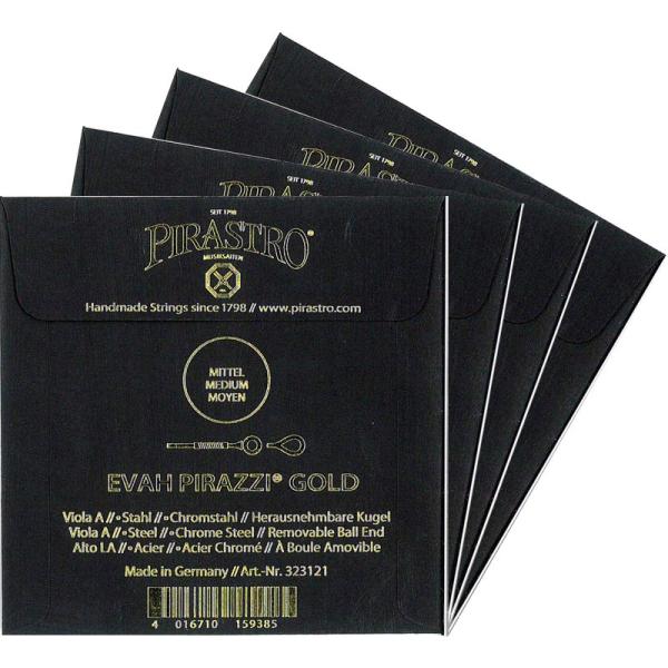 A線 スチール／クロムスチール D線 シンセティックコア／シルバー巻 G線 シンセティックコア／シルバー巻 C線 シンセティックコア／タングステン−シルバー巻