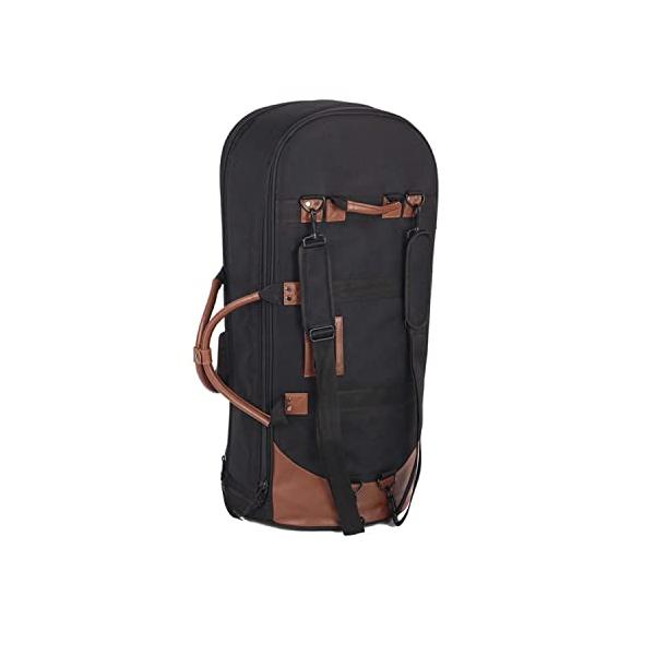 【商品内容】：金管楽器ユーフォニアム用ケース【商品サイズ】：81*32cm，約2.4ｋｇ【商品材質】：防水オックスフォード製,25 mm高密度スポンジと2 mmリターンゴムを内蔵しています。【楽器ケース収納鞄】：強化されたハンドヘルド設計を...