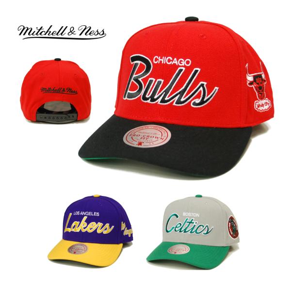 スナップバンドで簡単にサイズ調整が可能なスナップバック キャップ。■TEAM/チームCHICAGO BULLS/シカゴ ブルズLOS ANGELES LAKERS/ロサンゼルス レイカーズ BOSTON CELTICS/ボストン セルティックス