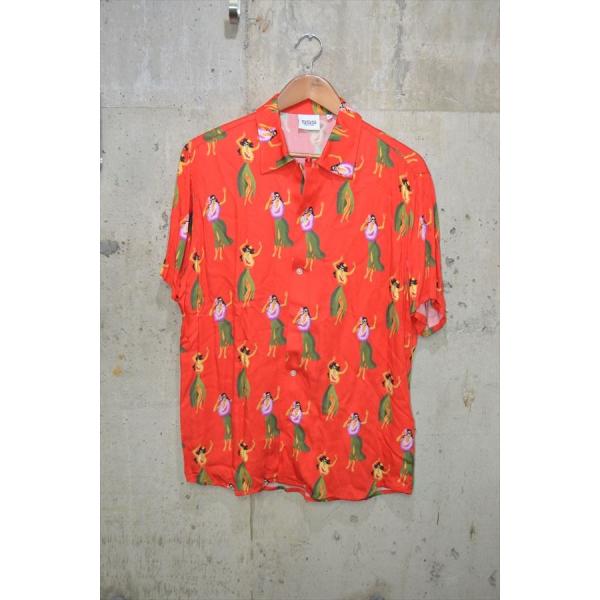 トリプルエスワールドコープ　SSS World Corp　半袖　アロハ　シャツ　M　HA618P D7737