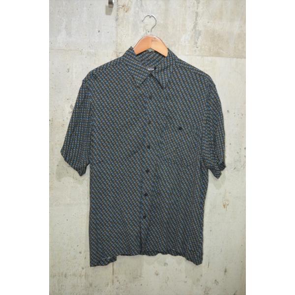 セッジフィールド　Sedgefield　半袖　柄　シャツ　L D9156