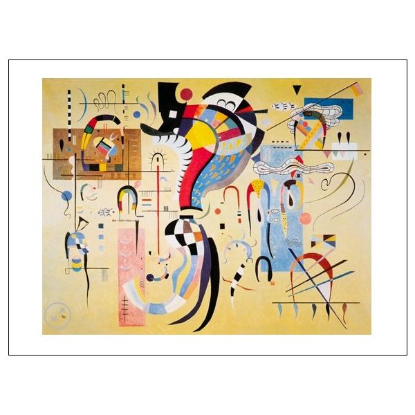 カンディンスキーのアートポスター。絵画巨匠のポスターでお部屋が上質な空間に変身します！住宅はもちろん、事務所、店舗等のインテリア装飾に是非どうぞ。別売りのフレームとセットでギフトやプレゼントにも最適です。額装・簡易ギフト包装も承ります！
