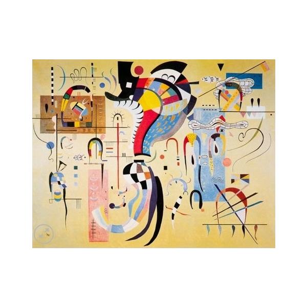 ワシリー・カンディンスキーのアートポスター。絵画巨匠のポスターでお部屋が上質な空間に変身します！住宅はもちろん、事務所、店舗等のインテリア装飾に是非どうぞ。別売りのフレームとセットでギフトやプレゼントにも最適です。額装・簡易ギフト包装も承ります！