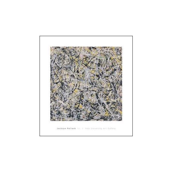 ジャクソン・ポロックのアートポスター。