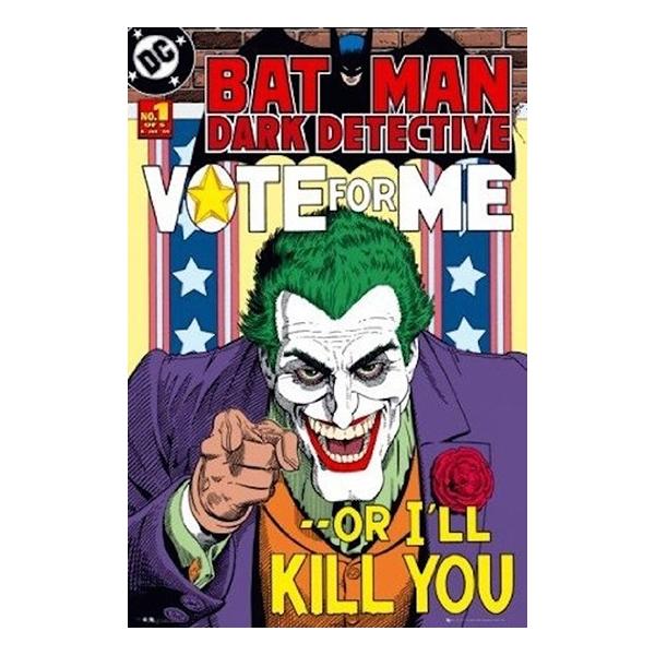 【発売日：2024年03月24日】ポスター：DCコミック バットマン ジョーカーサイズ：91.5×61cmフレーム(額)：アルミ素材　※黒・銀・金・白からお選び頂けます。補足：軽くて頑丈なアルミフレームが大切なポスターをしっかりと保護、表面...