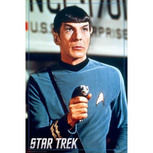 【発売日：2016年03月30日】ポスター：スター・トレック　Star Trek Spockサイズ：91.5×61cmフレーム(額)：アルミ素材　※黒・銀・金・白からお選び頂けます。補足：軽くて頑丈なアルミフレームが大切なポスターをしっかり...