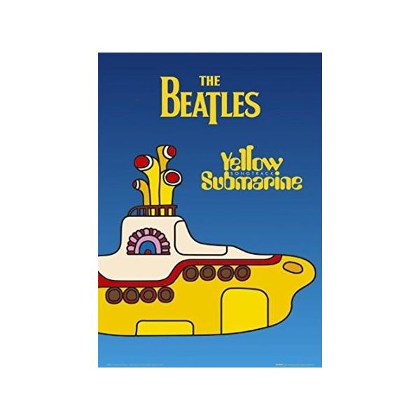 【発売日：2016年01月28日】ポスター：ビートルズ　THE BEATLES　イエロー・サブマリンサイズ：91.5×61cmフレーム(額)：アルミ素材　※黒・銀・金・白からお選び頂けます。補足：軽くて頑丈なアルミフレームが大切なポスターを...