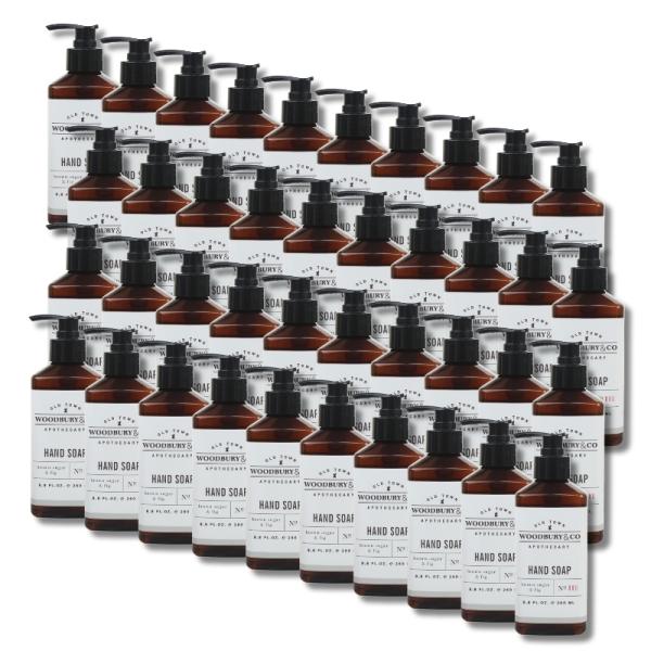 Woodbury&amp;amp;Co.(ウッドベリー・アンド・コー) 業務用  ハンドソープ 260mlx40本 ダイト時間とともに、香りが進化する。一日中、あなたの魅力をレイヤード。Woodbury &amp;amp; Co.(ウッドベ...