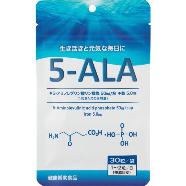 【発売日：2022年10月06日】・5アミノレブリン酸の通称で、天然のアミノ酸です。 日本酒や納豆などの発酵食品に多く含まれ、「生命の根源物質」とも呼ばれているように、あらゆる生命体のミトコンドリアという細胞の中で作り出されるものです。 5...