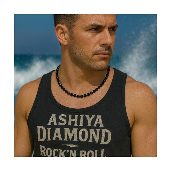 ◆「黒いダイヤモンド」と呼ばれる天然石◆圧倒的存在感 ◆ブラックスピネル ネックレス＼ 本物志向のあなたに ／圧倒的な輝きと重厚感。“黒いダイヤモンド”と称される天然石 ブラックスピネルは今やプロの芸能人も多数愛用する人気石。◇偽物が大量に...