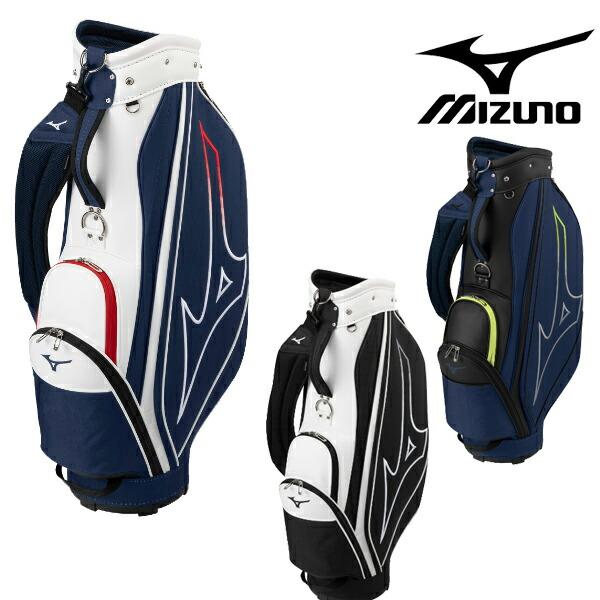 バランスのとれたベーシックモデルグラデーションに見える刺繍が存在感を示す、ベーシックなゴルフバッグ。曲がったショルダーベルトが更に軽く感じさせてくれます。