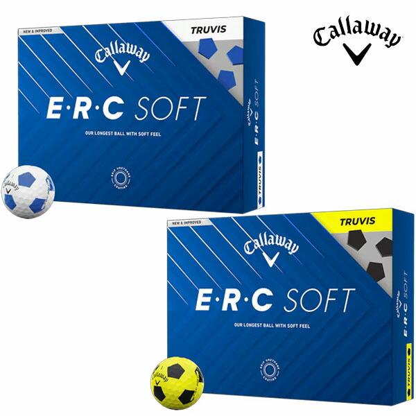 E・R・C SOFT TRUVIS 【数量限定】AIによって開発・設計されたボールにTRUVISアライメントが搭載！