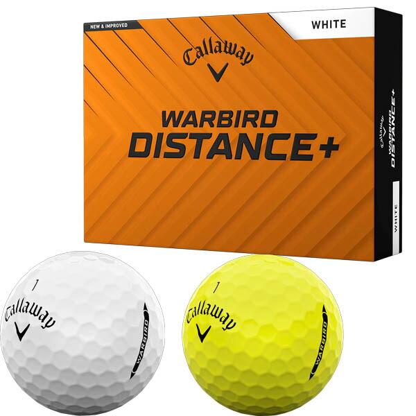 WARBIRD DISTANCE+ボールリーズナブルな飛び系2ピースが、ソフトな打感でリニューアルキャロウェイでもっともお求めやすい価格のディスタンス系2ピース、WARBIRDボールが、「WARBIRD DISTANCE+ボール」へとリニュ...