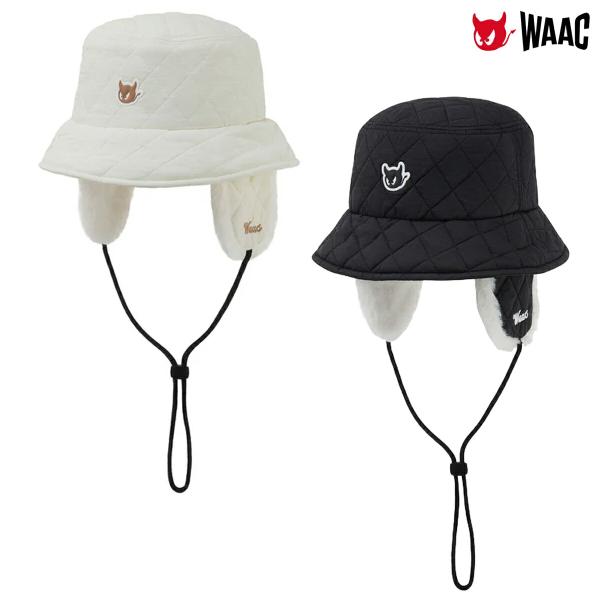 取り外し可能な耳当て付きで、冬のゴルフシーンを暖かく、そしてスタイリッシュに彩る中綿バケットハット。程よいボリューム感のあるフォルムが、コーディネートにトレンド感をプラス。シンプルなデザインなので、様々な冬のアウタースタイルに合わせやすいの...