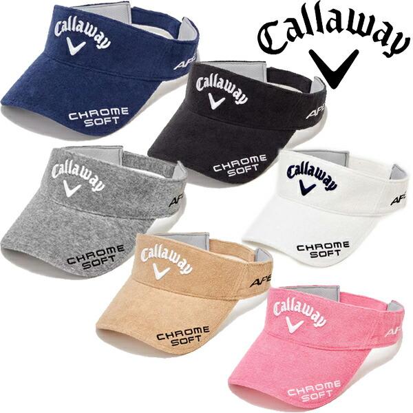 CALLAWAY TOUR PI VISOR WM 23 JM (WOMENS)レディースオンリーのNEWツアーバイザー。素材にはパイル素材を使用、カラフルなウェアにあわせて７色展開のレディース用ツアーモデル。仕様面ではツバ芯に軽量かつ柔ら...