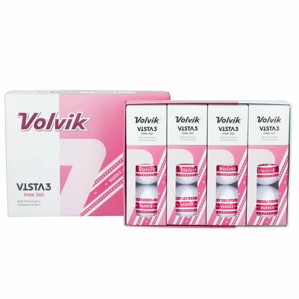 反発力のあるNano-Biコアが飛距離を生み出す。Volvik独自のディンプル構造が優れたボールの飛行を実現。