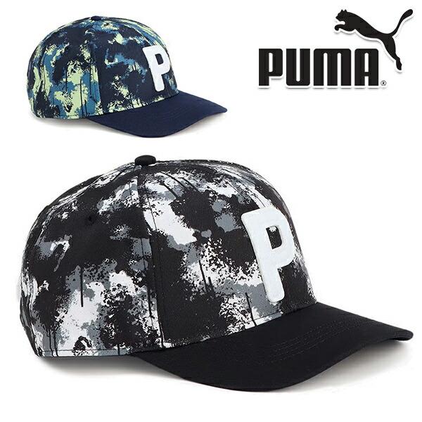 メンズ ゴルフ AOP Pロゴ キャップ026035＜素材＞本体 ポリエステル100%、庇 コットン100%＜機能＞フロントにおおきな「P」のロゴ、総柄、カーブバイザー、キーワード: アクセサリー, ゴルフ, スポーツ, メンズ＜原産国＞＜...