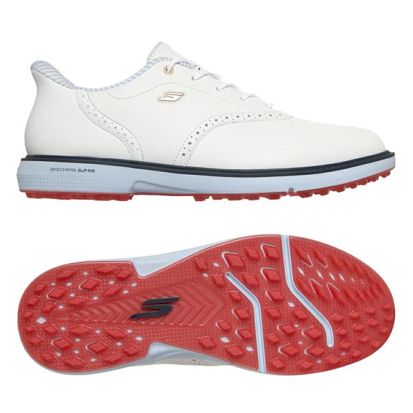 優れたコンフォートテクノロジーでコースを自在に操れるSkechers Hands Free Slip-ins?（スケッチャーズ ハンズフリー スリップインズ）ウォータープルーフ：GO GOLF?（ゴーゴルフ）プレステージ SL。Heel P...