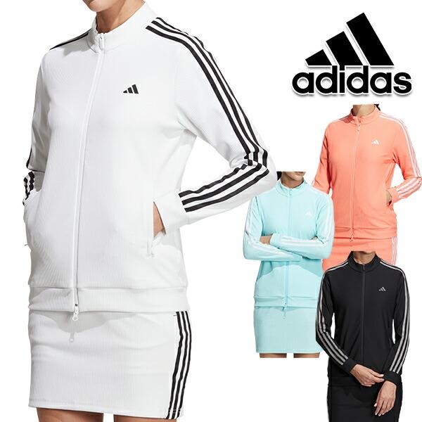 3-Stripes Jacketnmj62＜素材＞84% recycled polyester, 16% elastane doubleknit＜機能＞Full zip with stand-up collar＜原産国＞＜コメント＞A go...