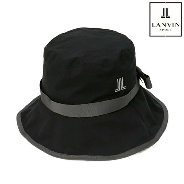 【デザインポイント】2.5層ラミネート素材を使用したレインハットです。裏側のシームテープは柔らかく、表に響かない上質な仕立てが特徴。ランバン スポールらしいグログランリボンがアクセントとなり、機能的でありながらエレガントな印象を与えます。【...