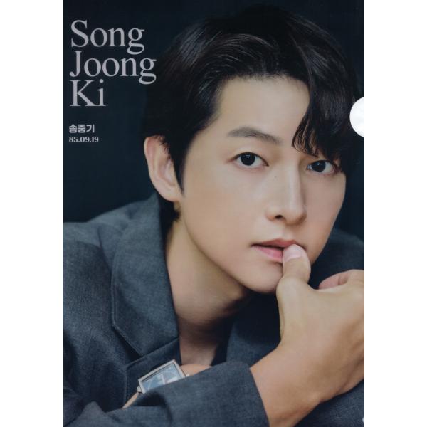 ソン・ジュンギ ソンジュンギ グッズ クリアファイル A4サイズ 両面写真1