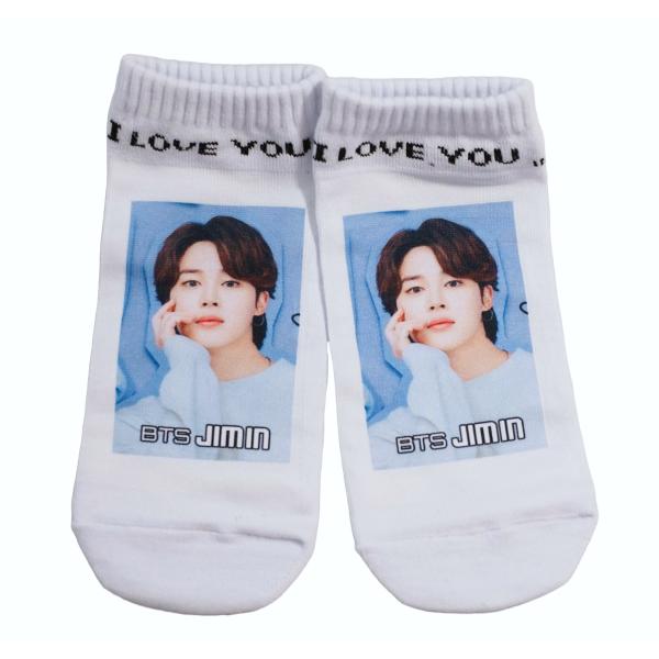 BTS ジミン グッズ 靴下 レディース ソックス くつ下 K-POPbts ジミン 最新 画像 グッズ クッション マグカップ カレンダー 写真集 ポスター 福袋   単語カード ポストカード ステッカー セット フォトメッセージカード ...