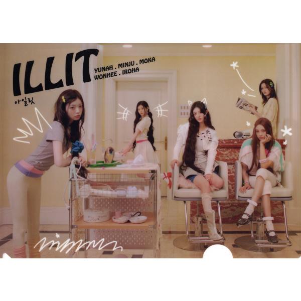 ILLIT アイリット グッズ クリアファイル A4サイズ 新作写真 K-POPILLIT アイリット 最新 画像 グッズ クッション マグカップ カレンダー 写真集 ポスター 福袋 単語カード ポストカード ステッカー セット フォトメッ...