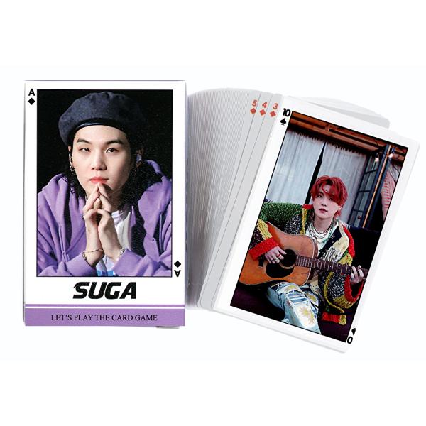 BTS シュガ SUGA グッズ トランプ カード ゲーム 54枚セット フォトカードセット K-POP